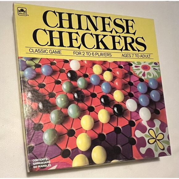 GAME | Games | Vintage Golden 989 Chinese Checkers Game New Vtg | Poshmark